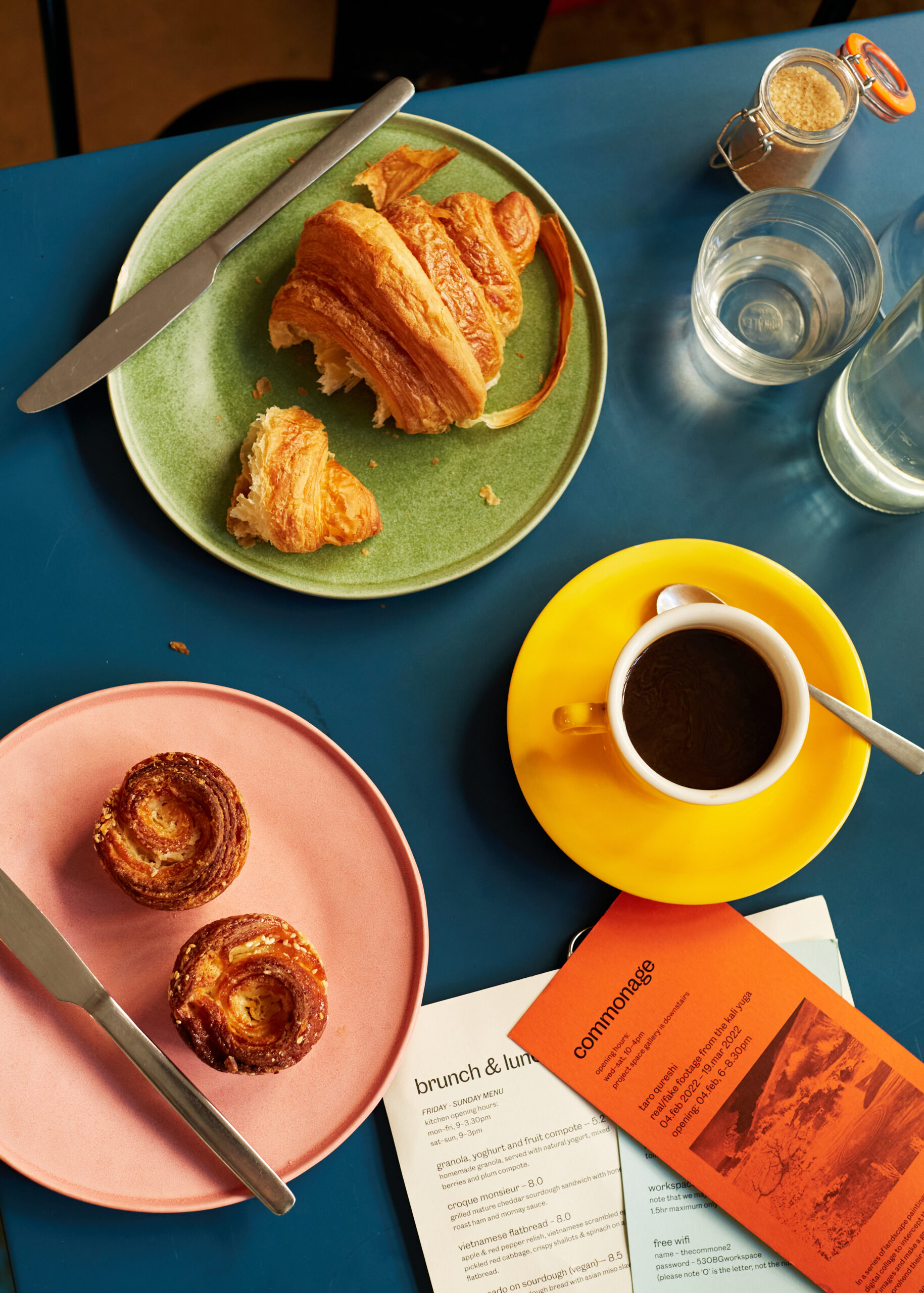 the common e2 — crafted coffee and homemade food since 2014.